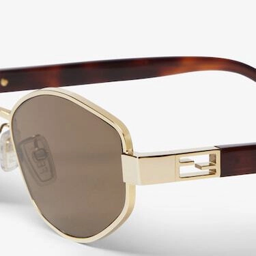 Fendi Oval Baguette Sunglasses