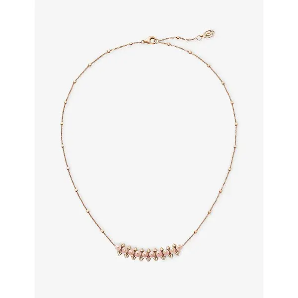 CARTIER Clash De And Pink Chalcedony Necklace - Rose Gold