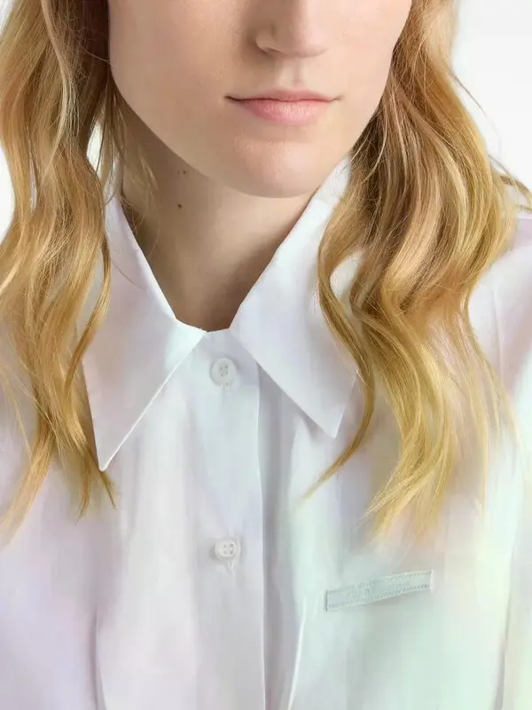 Prada Flared Button Shirt