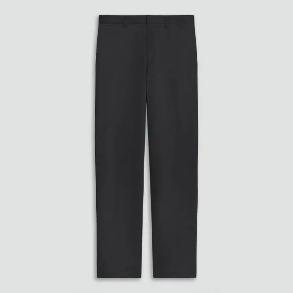 Theory Straight Chino Pant In Moonsoft Cotton - Black
