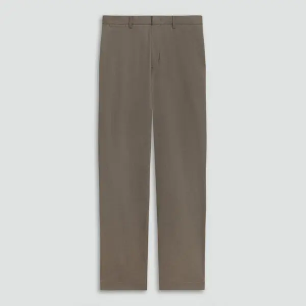 Theory Straight Chino Pant In Moonsoft Cotton - Morel