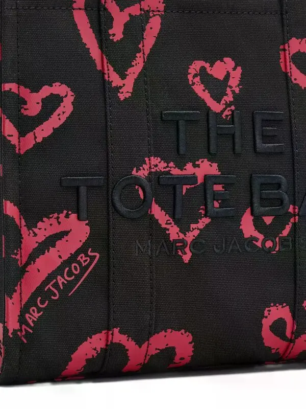 Marc Jacobs Tote Bag With Heart Print