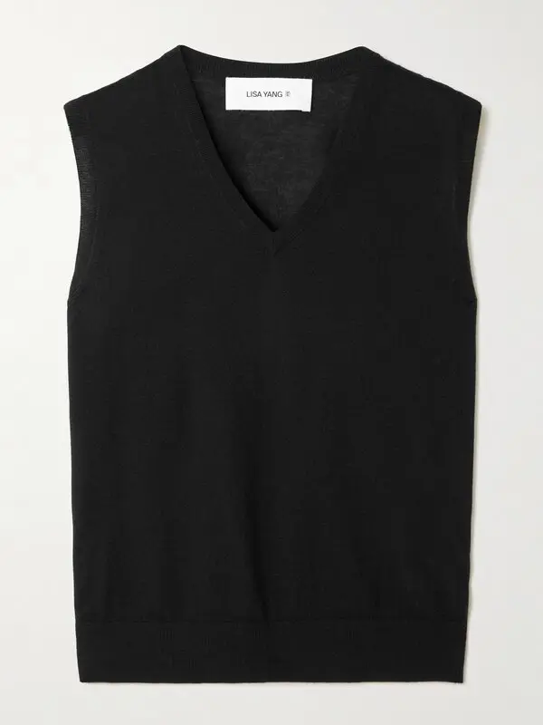 LISA YANG Lauri Cashmere Vest