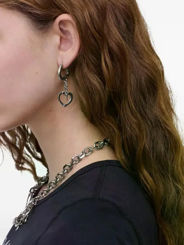 Marc Jacobs Heart Handcuff Earrings