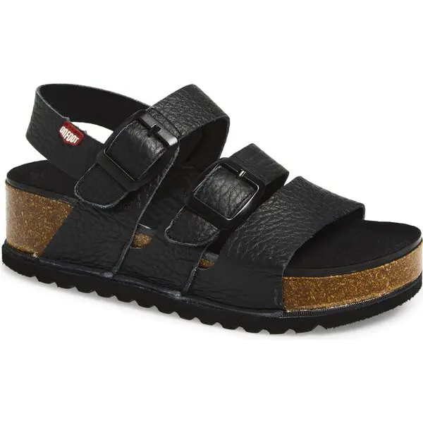 ON FOOT Naoshima Slingback Sandal - Nirvana Black