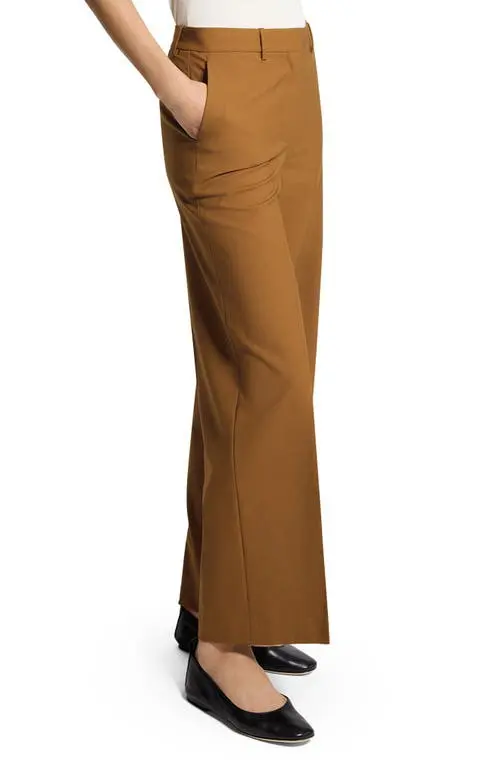 Theory Stretch Wool Wide Leg Pants