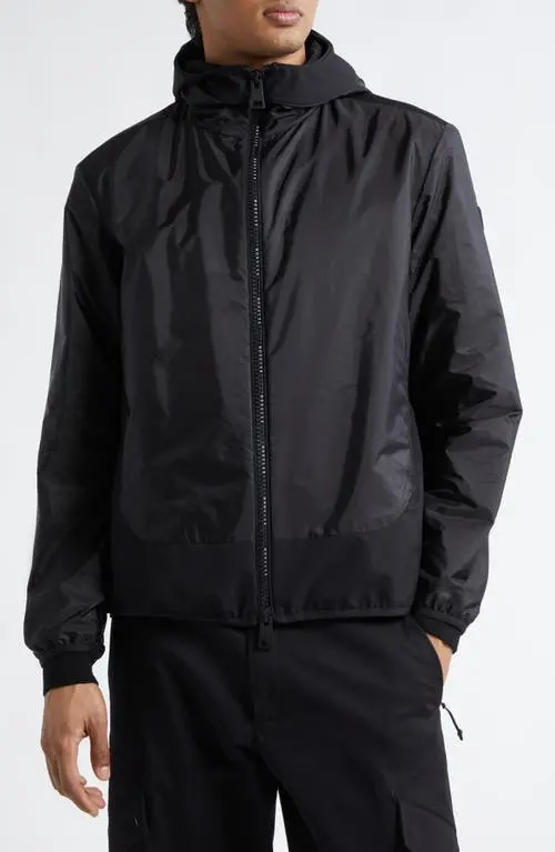Moncler Galveston Water Repellent Hooded Jacket - Black