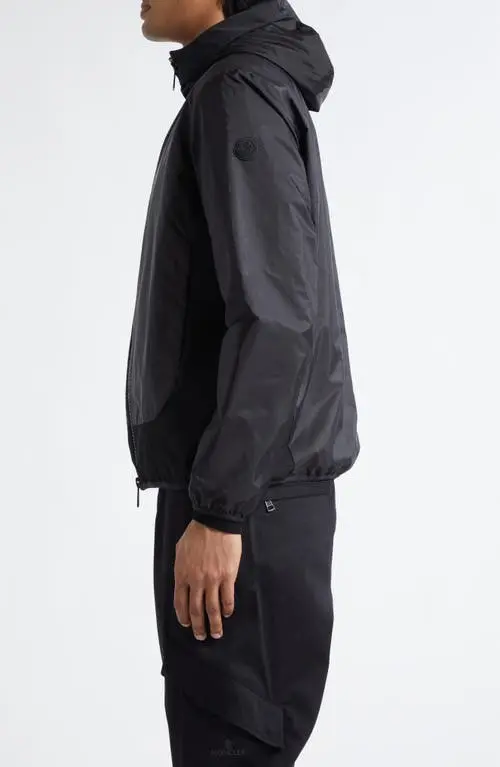 Moncler Galveston Water Repellent Hooded Jacket - Black