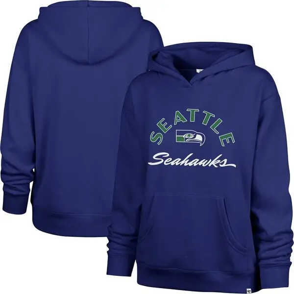 '47 Seattle Seahawks Whirlwind Naomi Pullover Hoodie