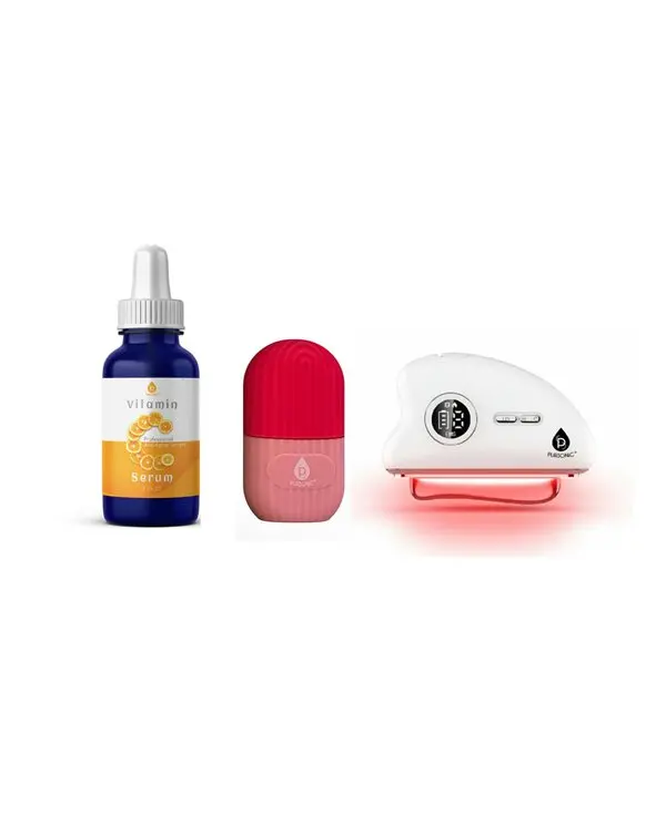 PURSONIC Radiance Renewal Set Â Light Gua Sha Tool - White