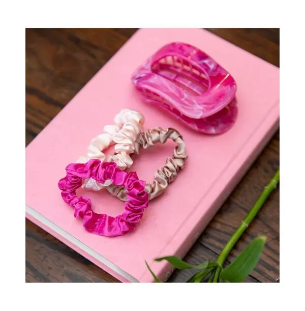 HEADBANDS OF HOPE Satin Scrunchie Set
