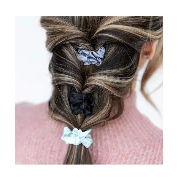 HEADBANDS OF HOPE Satin Scrunchie Set