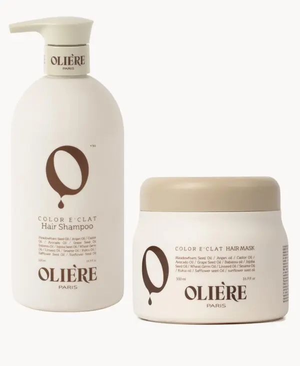 OLIERE PARIS Color Eclat Cleanse & Repair Hair Care Duo $162 Value - No Color