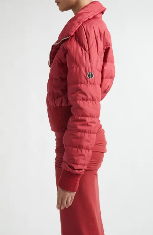 Moncler Crop Down Puffer Jacket