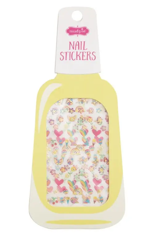 MUD PIE Nail Sticker Set - Yellow