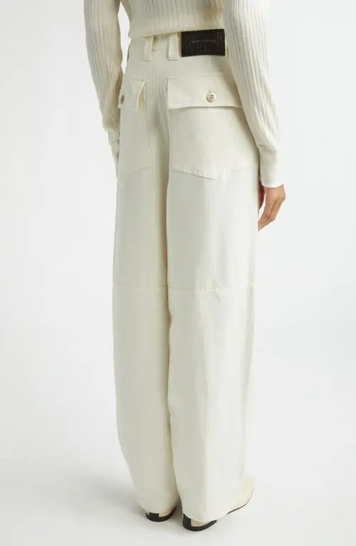 WALES BONNER Hymn High-waist Wide-leg Pants