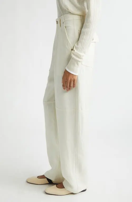 WALES BONNER Hymn High-waist Wide-leg Pants