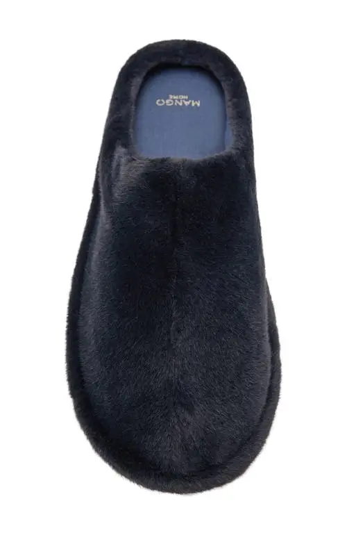 Mango Faux Fur Slipper