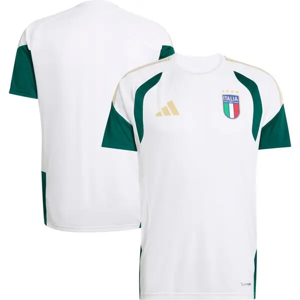Adidas Italy National Team Fifa X World Cup 2026 Tiro Away Training Jersey - White