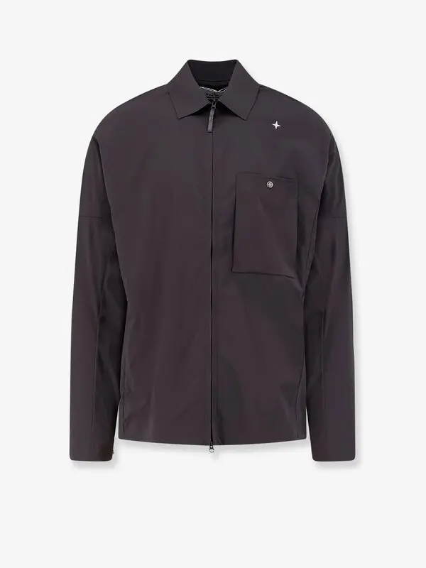 Stone Island Shirt With Zip