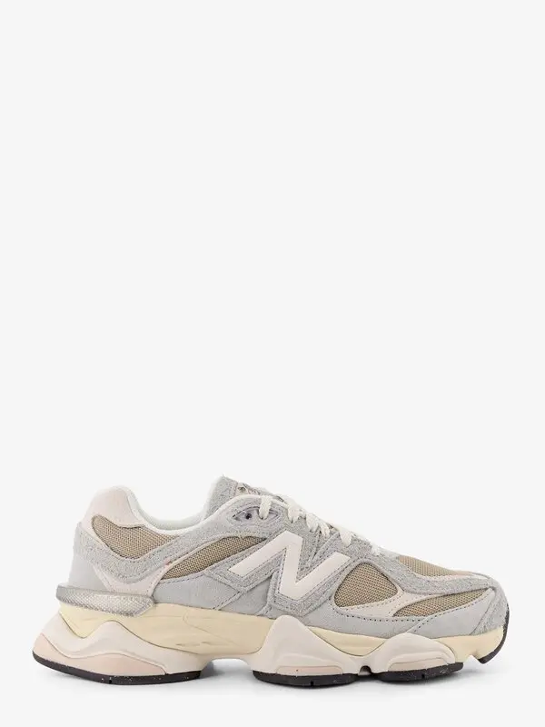 NEW BALANCE 9060 Suede And Mesh Sneakers - Grey
