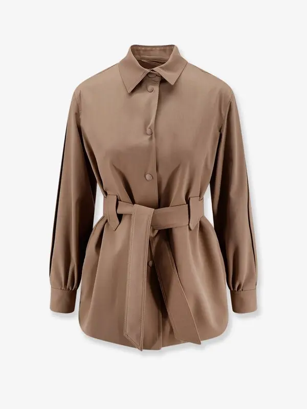 Max Mara Virgin Wool Shirt Jacket