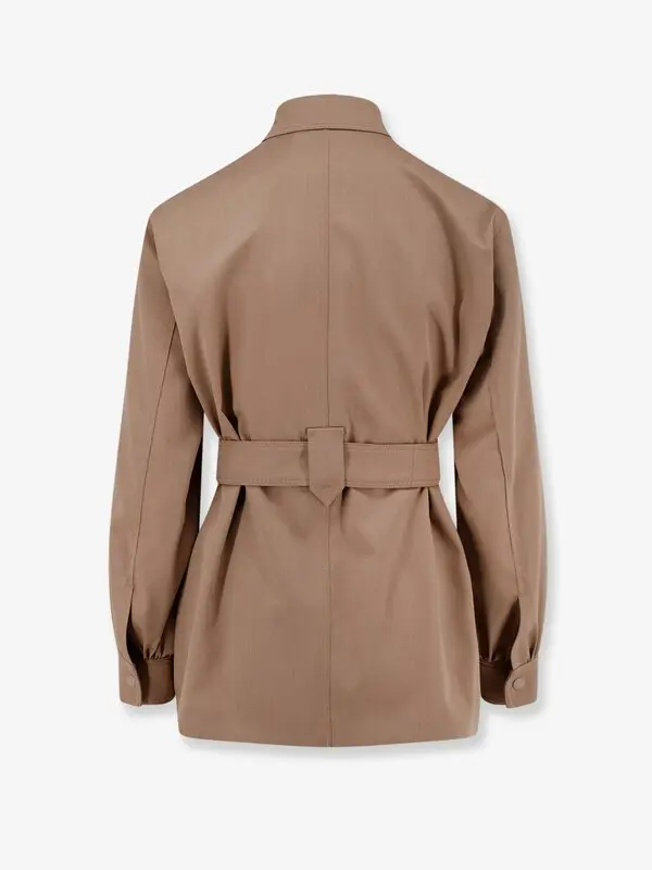 Max Mara Virgin Wool Shirt Jacket