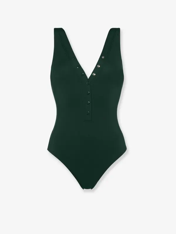ERES Lycra One-piece Swimsuit - Green