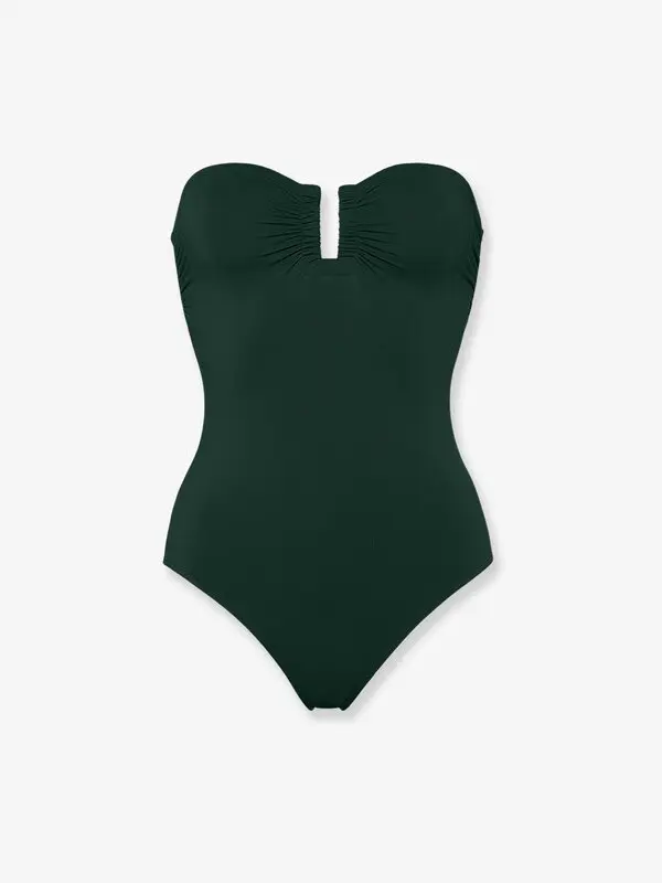 ERES Cassiopee Lycra One-piece Swimsuit - Green