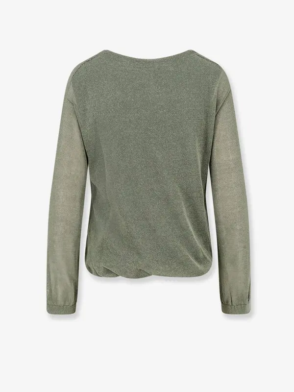 SEMICOUTURE Cotton Sweater - Green