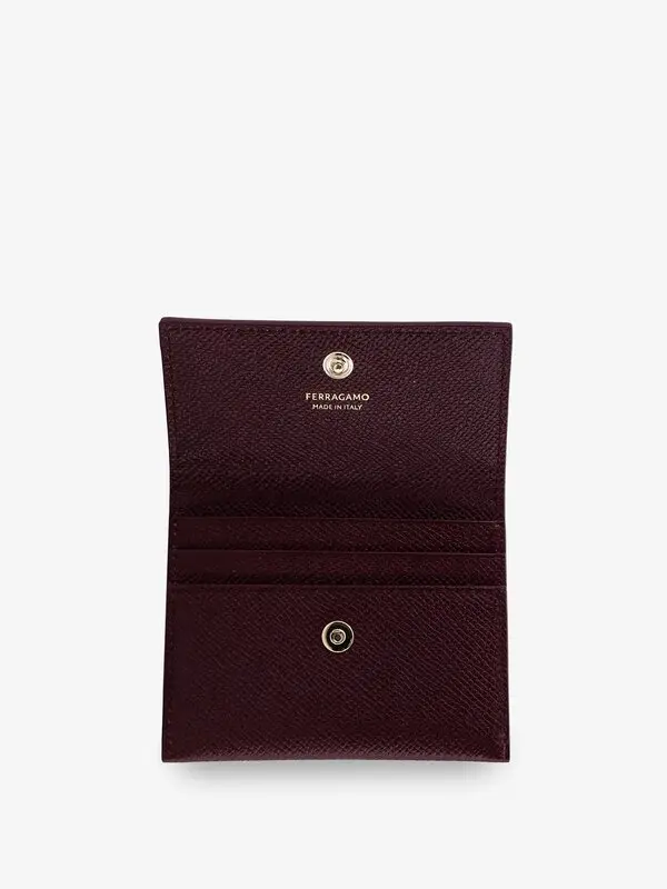 FERRAGAMO Leather Card Holder