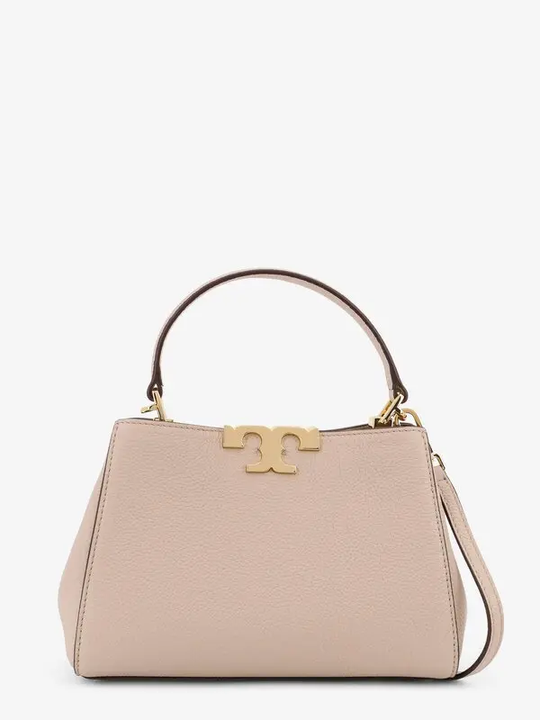 Tory Burch Eleanor Pebbled Mini Satchel - Beige