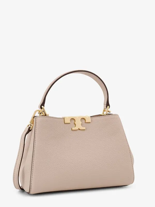 Tory Burch Eleanor Pebbled Mini Satchel - Beige