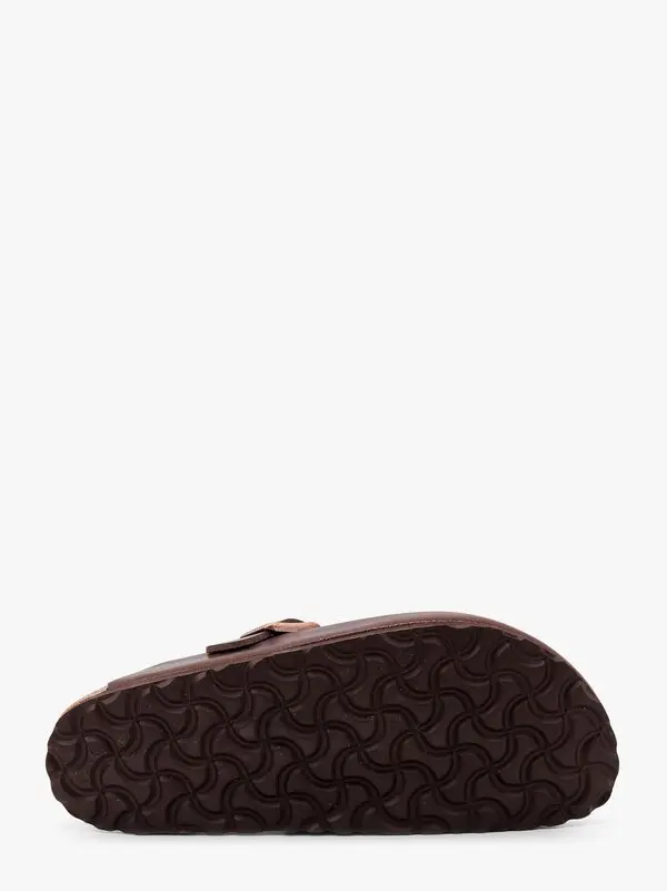 BIRKENSTOCK Boston Bs Leather Mule - Brown