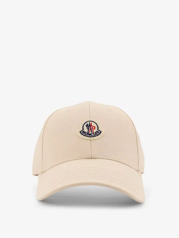 Moncler Cotton Cap - Beige