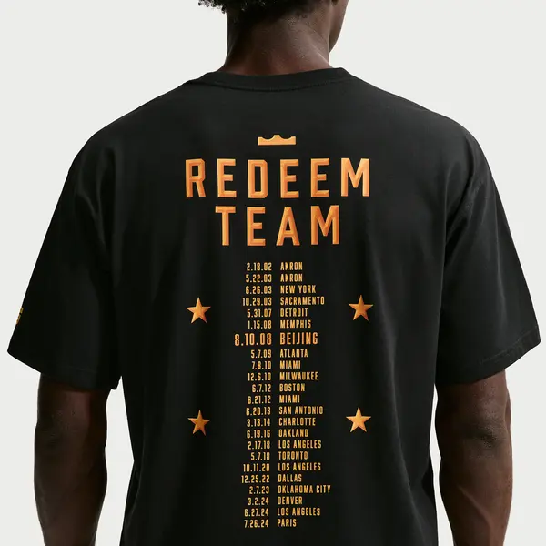 Nike Lebron "out For Redemption" Basketball T-shirt