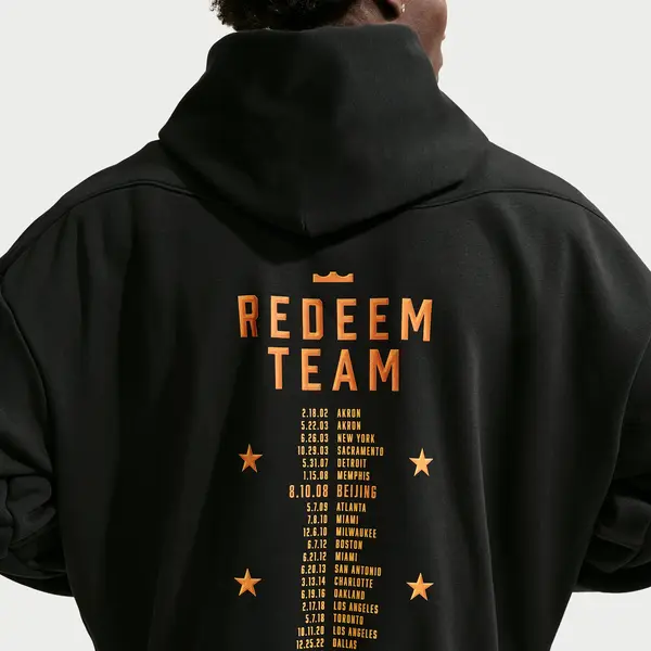 Nike Lebron "out For Redemption" Therma-fit Basketball Hoodie