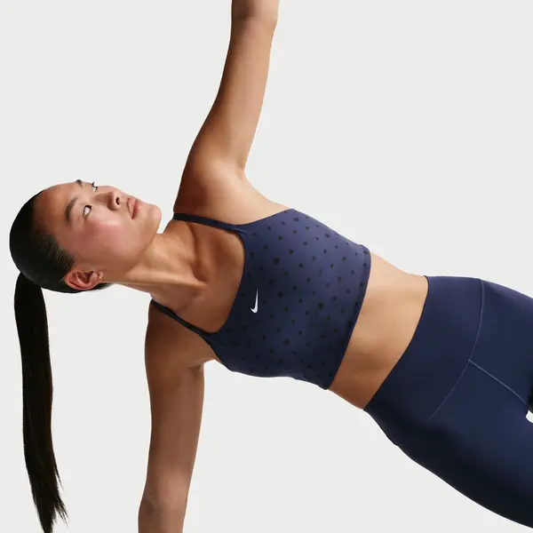 Nike One Light-support Padded Printed Sports Bra