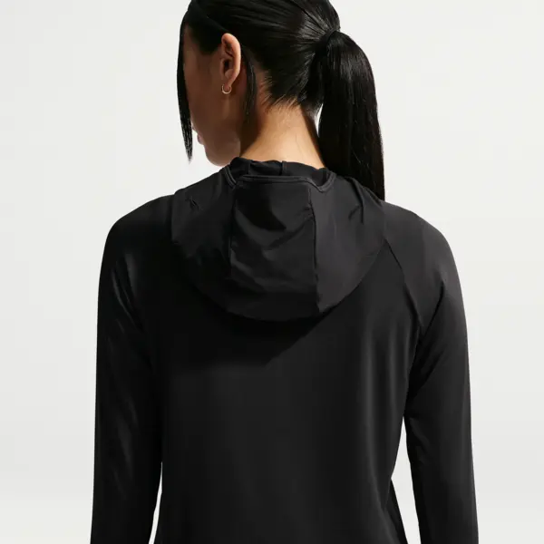 Nike Uv-resistant Hooded Trail Running Mid-layer Top