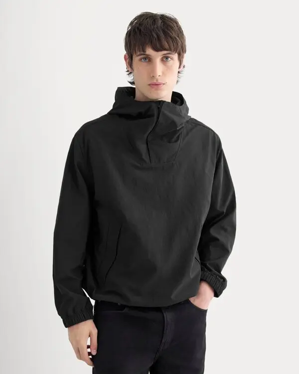 Everlane Re:cycled Nylon Windbreaker - Black