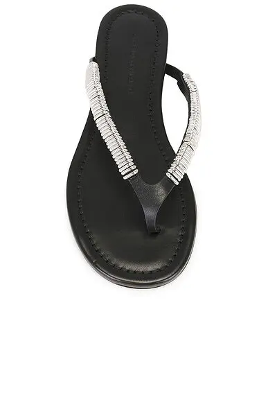 Christopher Esber Frida Pierced Flip Flop - Black