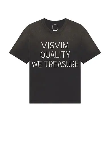 Visvim Jumbo Tee - Black