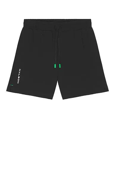 MALBON Performance Poly Tech Shorts - Black