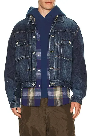 Visvim Ss 101x Jacket - Denim