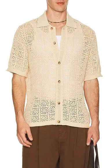 Simkhai Billy Short Sleeve Shirt