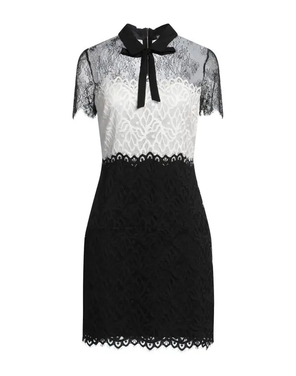 Sandro Mini Dress With Lace