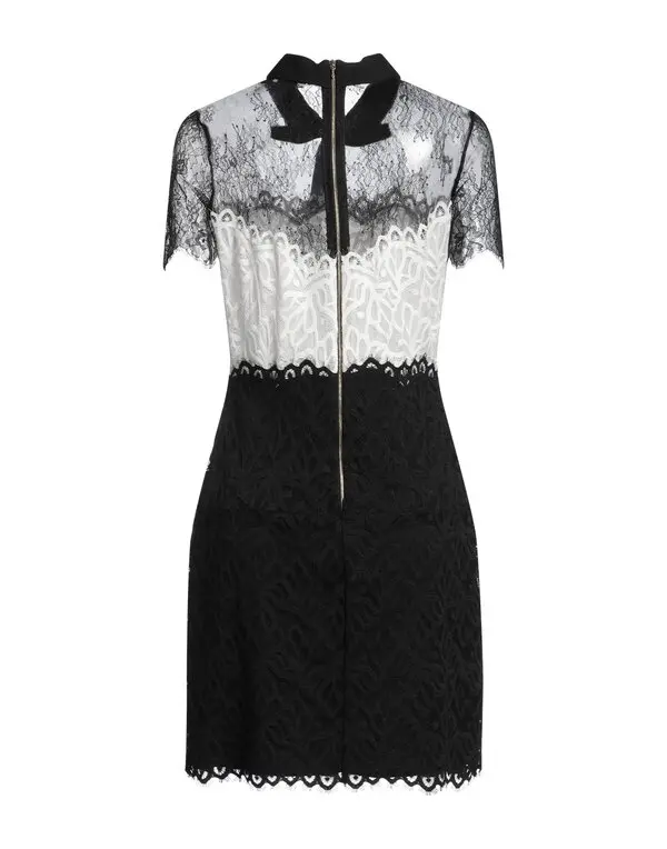 Sandro Mini Dress With Lace