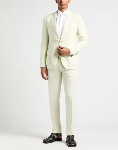 Boglioli Suit Size Linen - Green