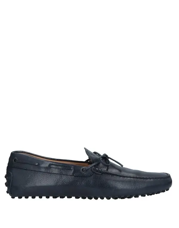 TOD'S Soft Leather Loafers - Midnight Blue