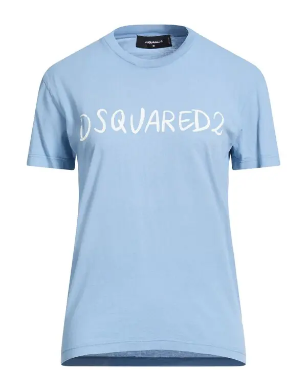 Dsquared2 Logo-print Cotton T-shirt - Blue